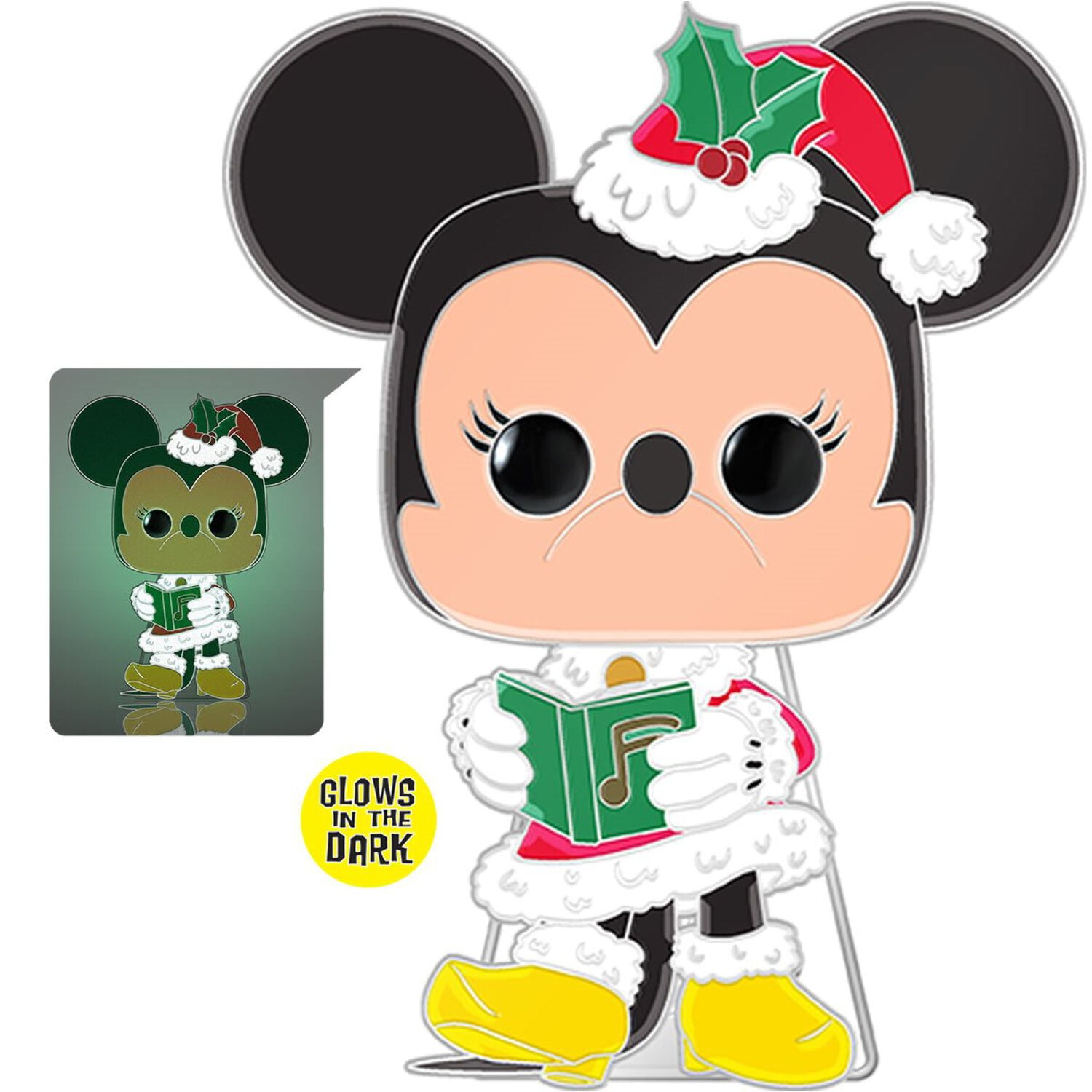 Funko Pop! Pin: Disney Holiday - Minnie Mouse - Walmart.com