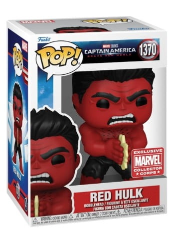 Funko Pop! Red Hulk #1370 Marvel Collector Corps - Walmart.com