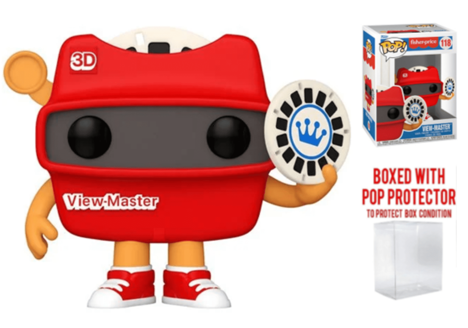 Funko Pop! Retro Toy Fisher Price View-Master Vinyl Figure #118 ...