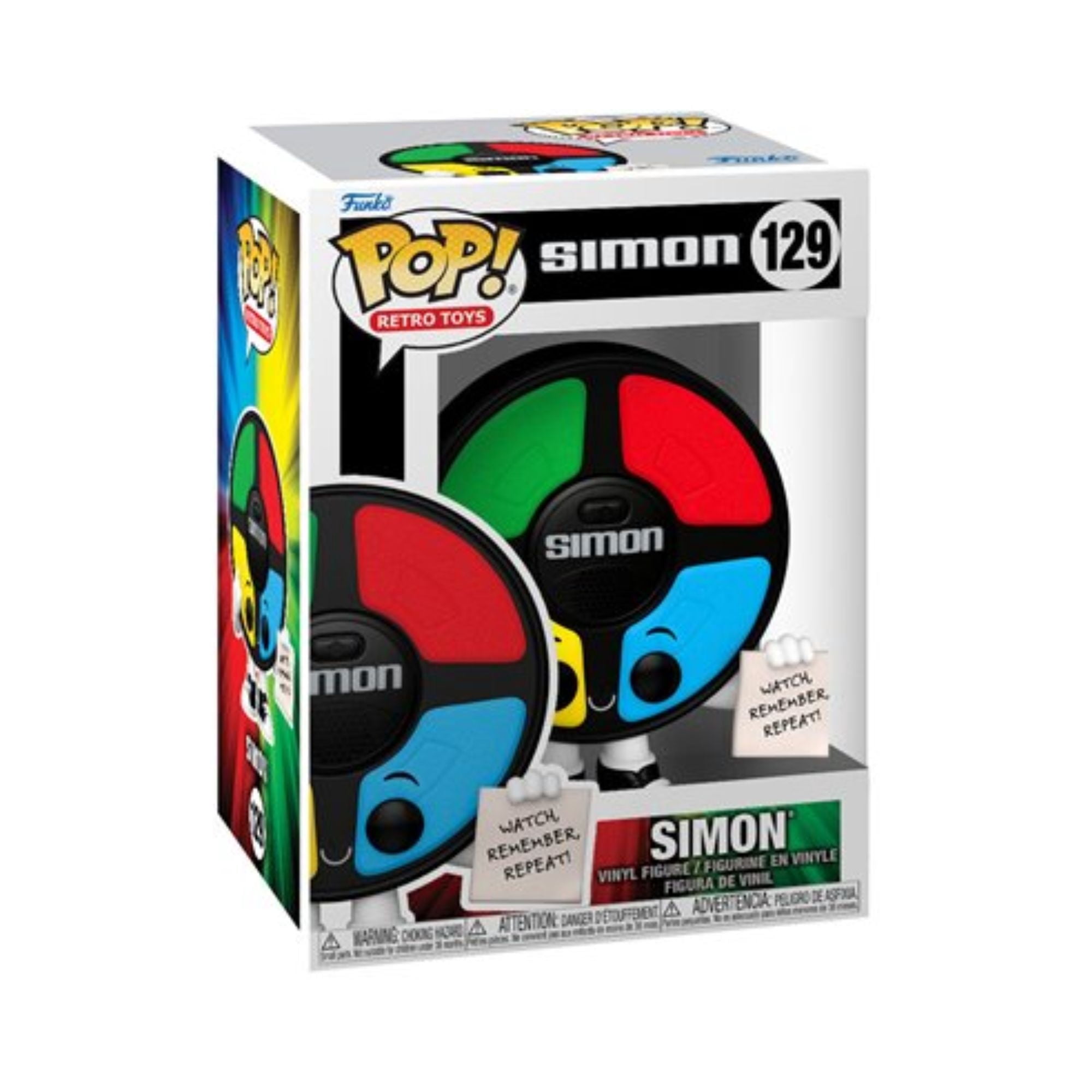 Funko Pop! Retro Toys: Simon 129 - Collectible Vinyl Figure with ...