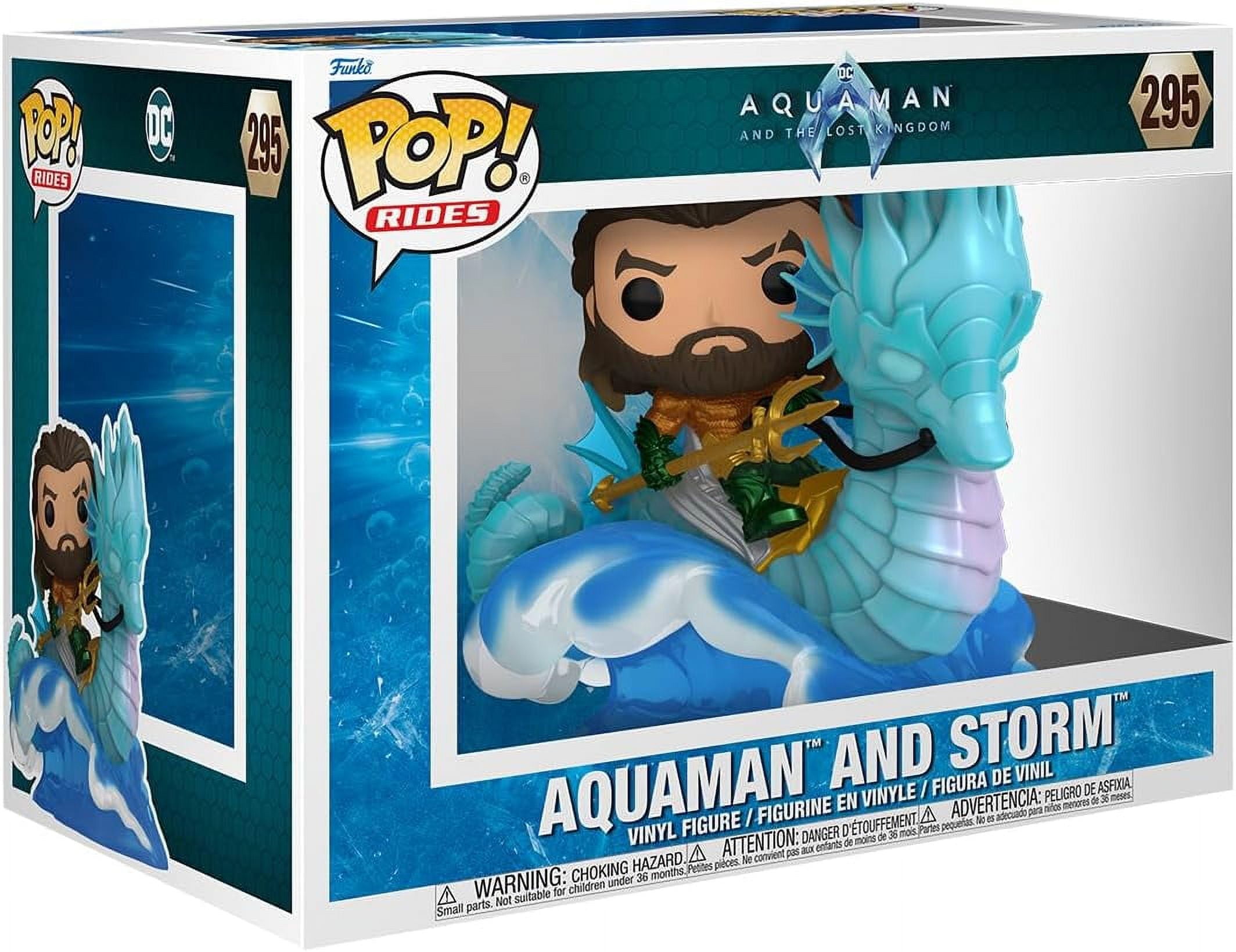 Funko Pop! Ride Deluxe: Aquaman and The Lost Kingdom - Aquaman and ...