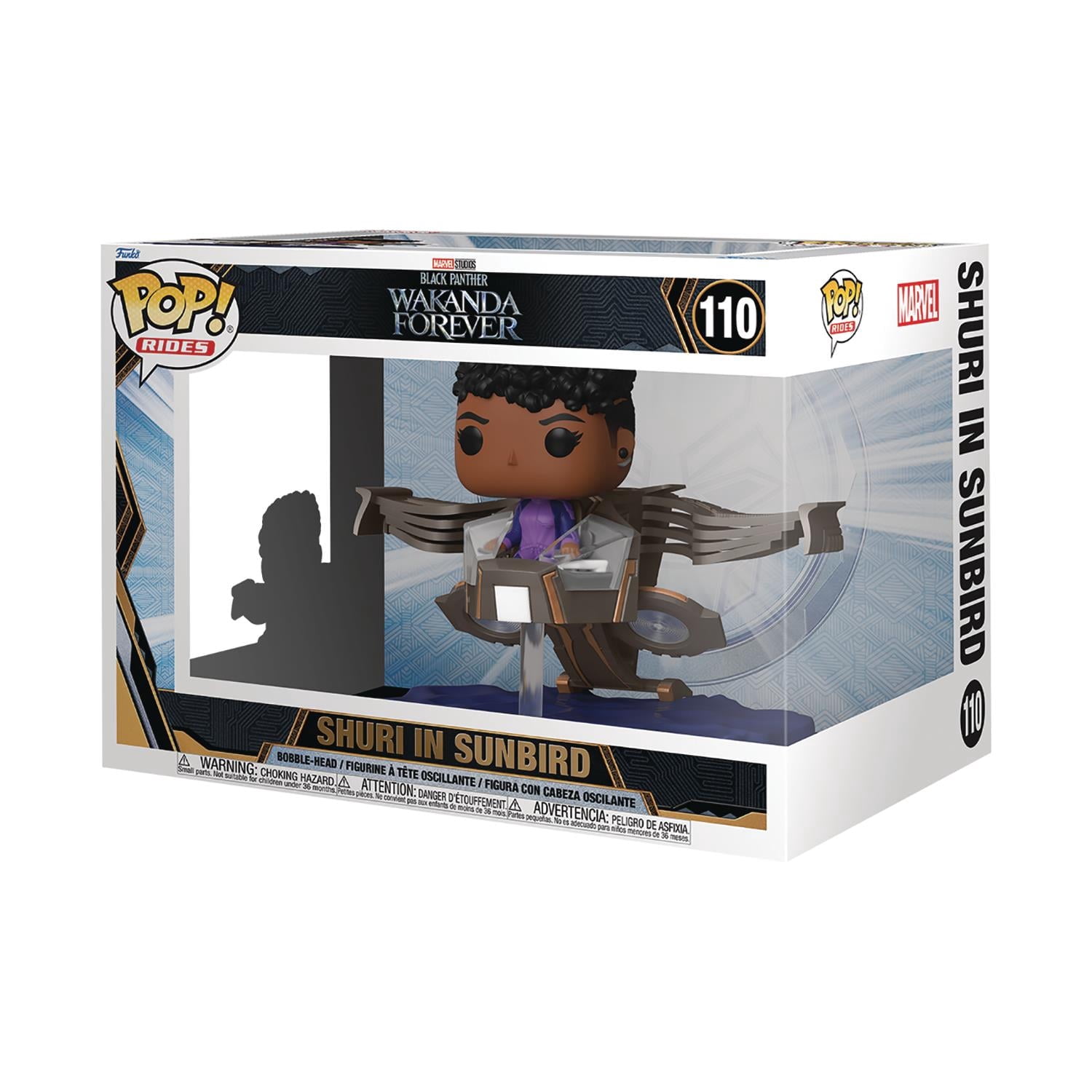 Funko Pop! Ride Super Deluxe: Marvel Studios Black Panther: Wakanda ...
