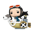 Funko Pop! Rides Deluxe Nico Robin with Mini Merry II - Walmart.com