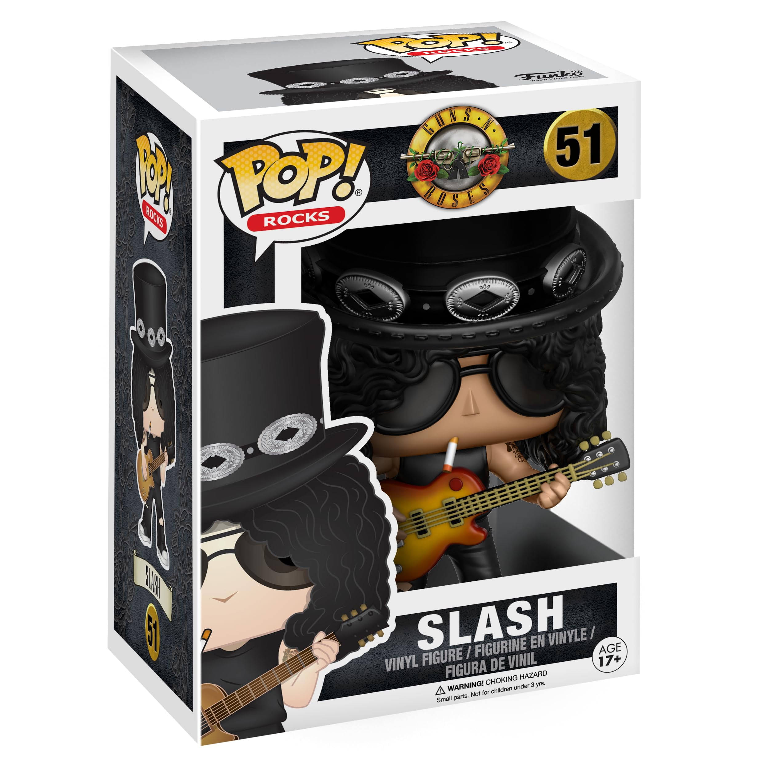 Funko Pop Rocks: Guns N' KMC2Slash - Guns Collectable Vinyl Figure ...