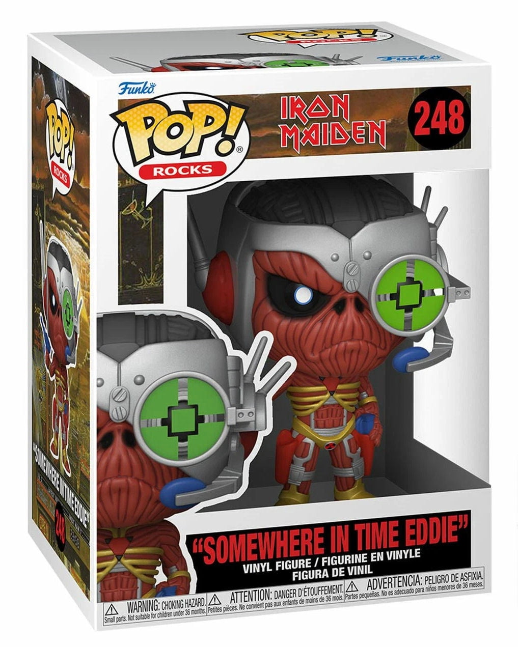 Funko Pop! Rocks - Iron Maiden Somewhere In Time Eddie #248 - Walmart.com