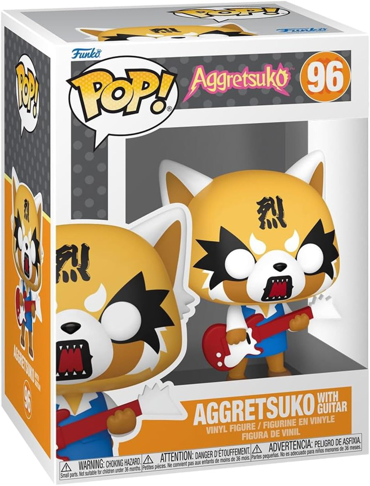 Funko Pop! Sanrio: Aggretsuko- with Guitar - Walmart.com
