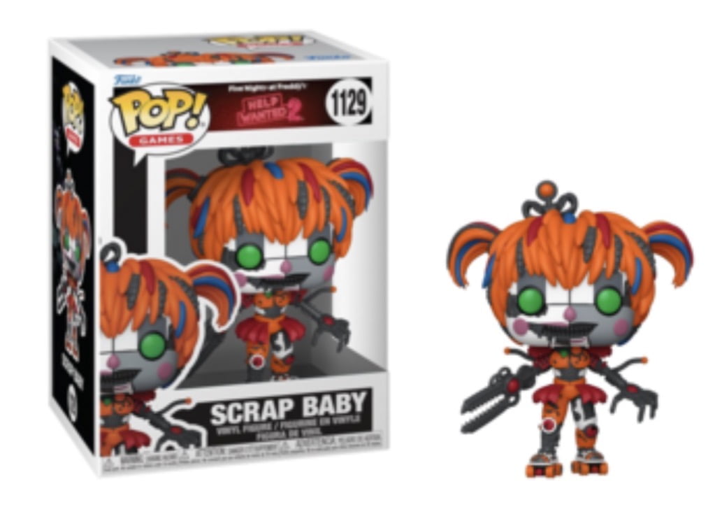Funko Pop Scrap Baby 1129 FNAF Help Wanted 2 Vinyl Figure - Walmart.com