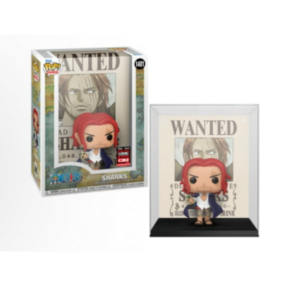 Funko Pop Shanks 1401 One Piece Wanted Poster C2E2 Con Exclusive Vinyl ...