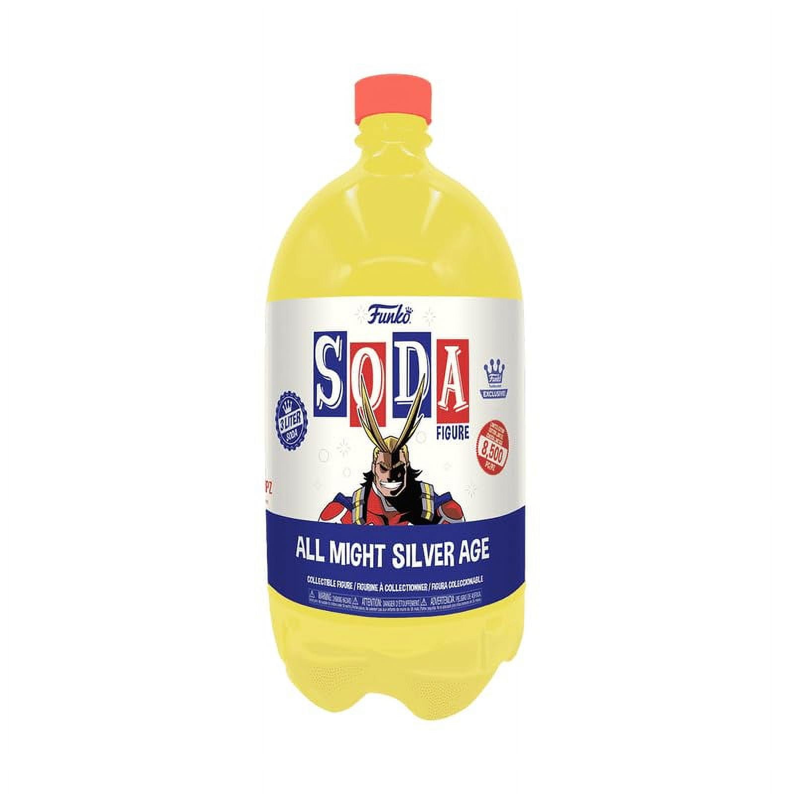 Funko Pop! Soda Vinyl: MHA My Hero Academia - All Might Silver Age 3 ...