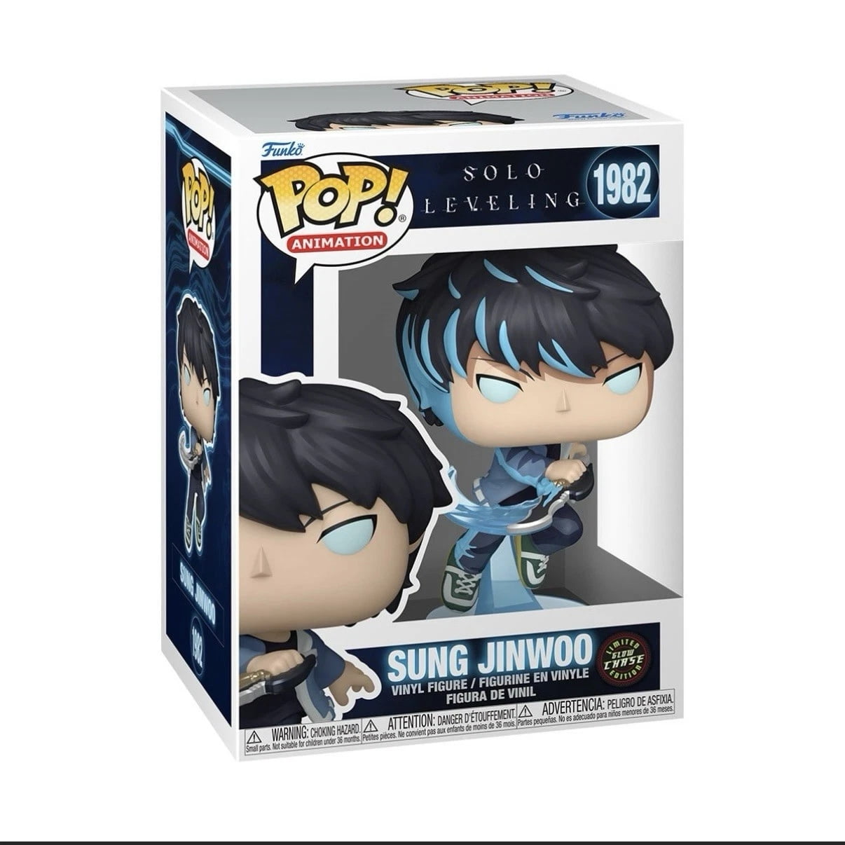 Funko Pop! Solo Leveling: Sung Jinwoo Chase Variant #1982 - Walmart.com