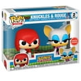 Funko Pop! Sonic the Hedgehog - Knuckles & Rouge US Exclusive Pop ...