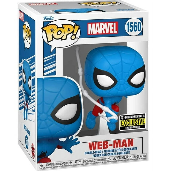 Funko Pop Spider-Man Web-Man Vinyl Figure #1560 Exclusive Box Include ...