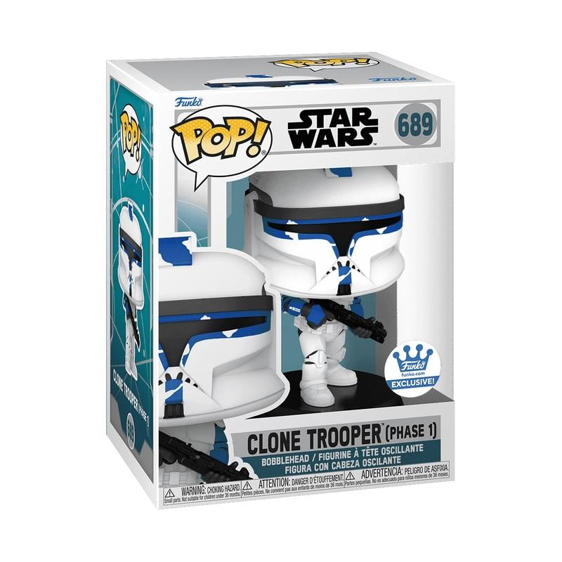Funko Pop! Star Wars: Clone Trooper (Phase 1) Exclusive - Walmart.com
