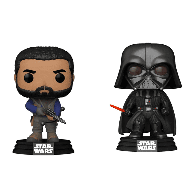 Funko Pop! Star Wars: Obi-Wan Kenobi - 2 Pack Set - Darth Vader and ...