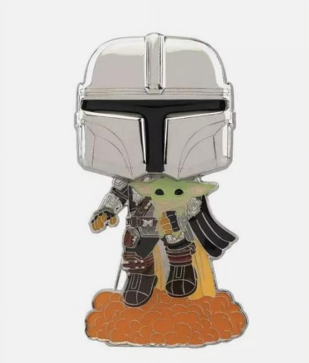 Funko Pop! Star Wars Mandalorian with Baby Child Grogu Special Edition ...