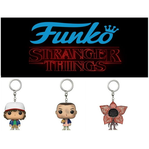 Funko Pop Stranger Things Season 1 Eleven, Dustin and Demogorgon ...