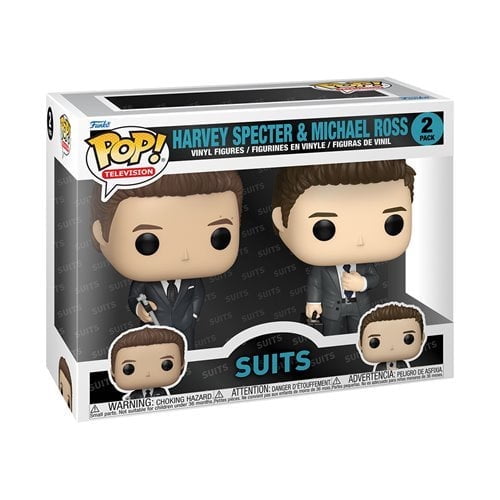 Harvey Specter and Michael Ross Funko Pop Television Suits 2 Pack ...