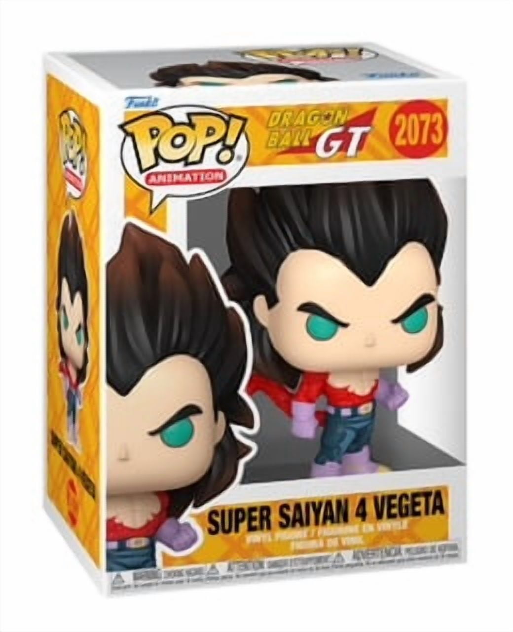 Funko Pop Super Saiyan 4 Vegeta 2073 Vinyl Figure - Walmart.com