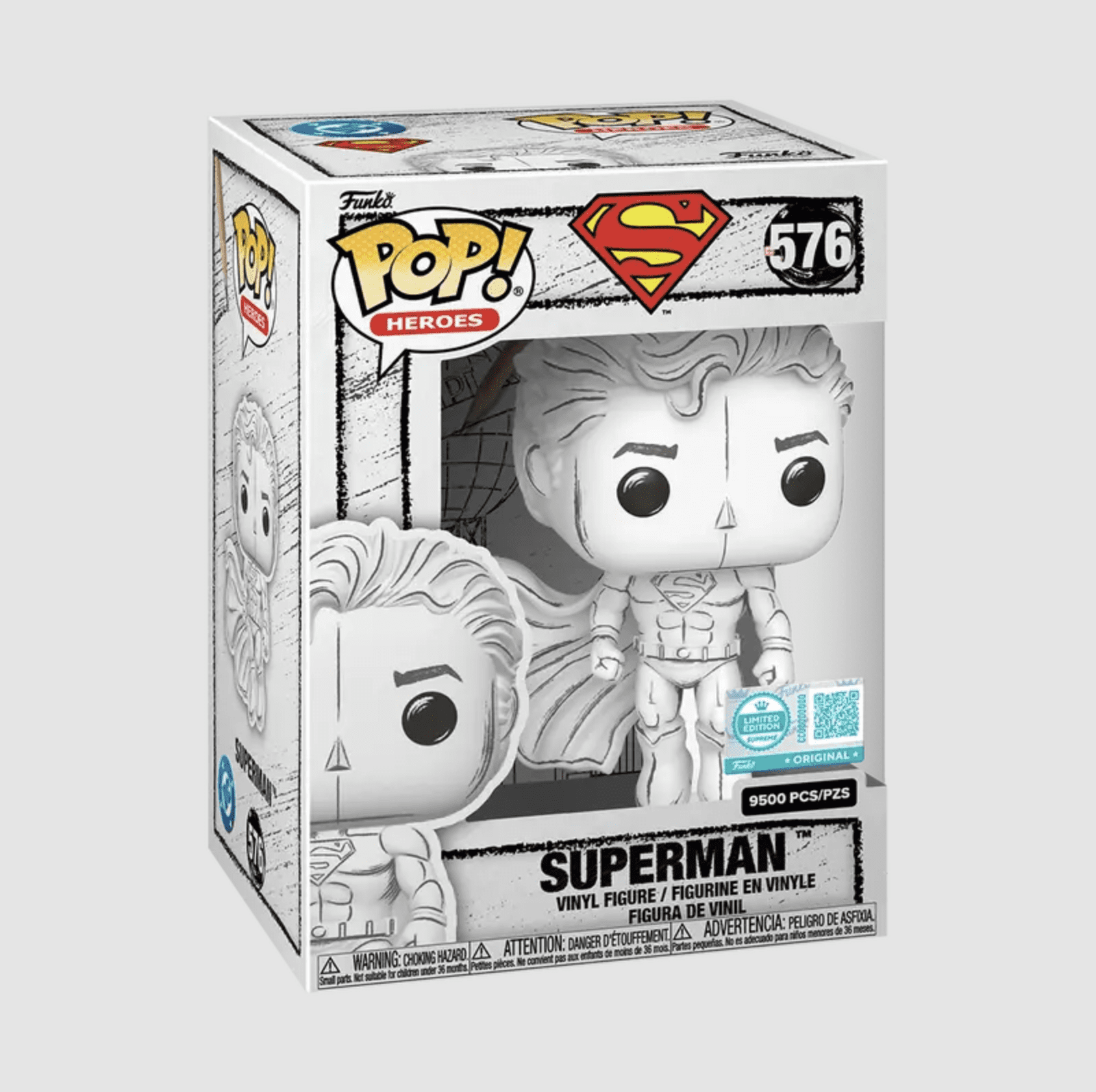 Funko Pop! Superman #576 Funko Original Limited Edition 9500 PCs ...
