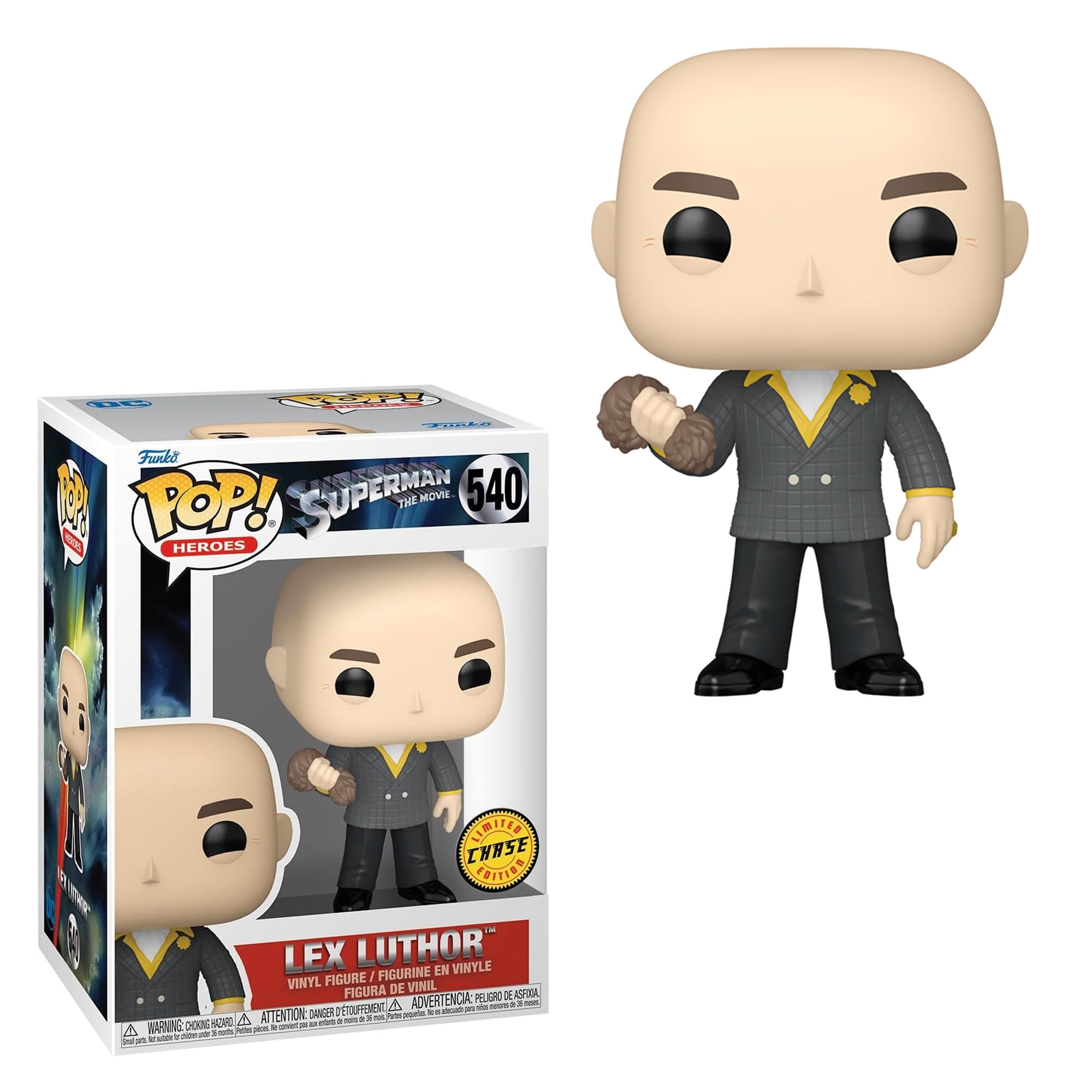 Funko Pop! Superman: The Movie (1978) Lex Luthor #540 - Chase Variant ...