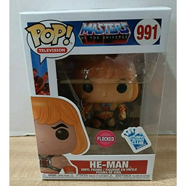 Funko Pop! TV 991 Masters of the Universe He-Man Flocked Exclusive Vinyl Figure - Walmart.com