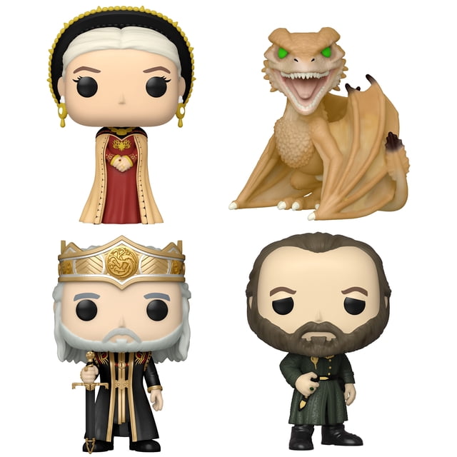 Funko Pop! TV: House Of The Dragon Collectors Set - 4 Figure Set ...