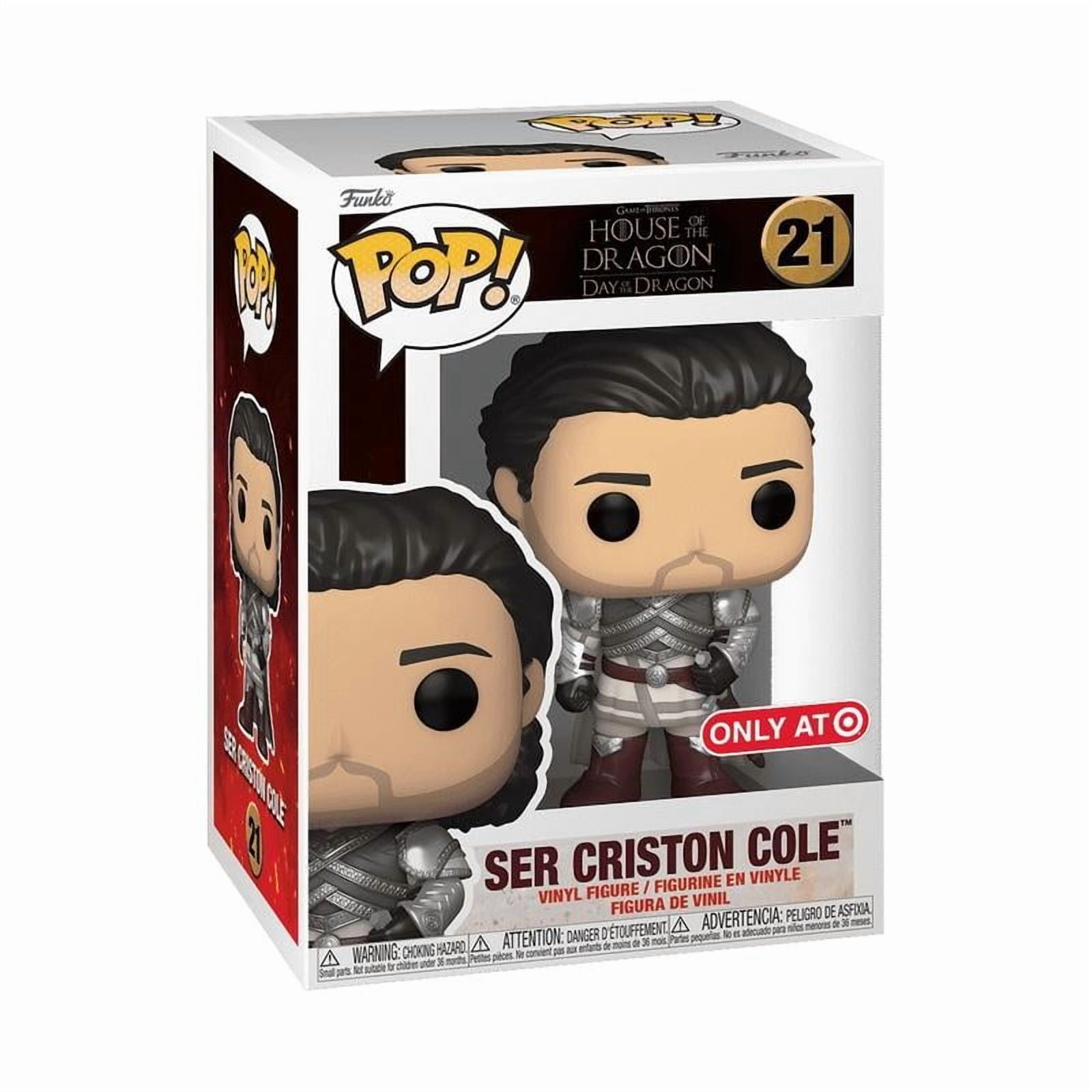 Funko Pop! Ser Criston Cole #21 Exclusive - Walmart.com