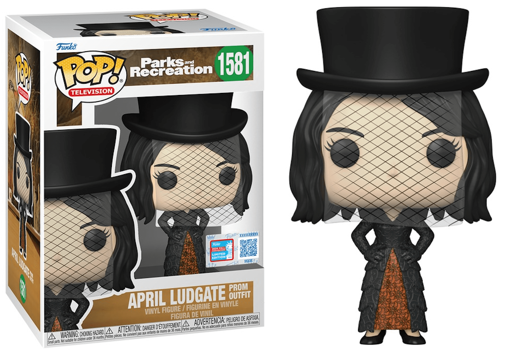 Funko Pop! TV: Parks and Recreation April Ludgate Prom Outfit ...