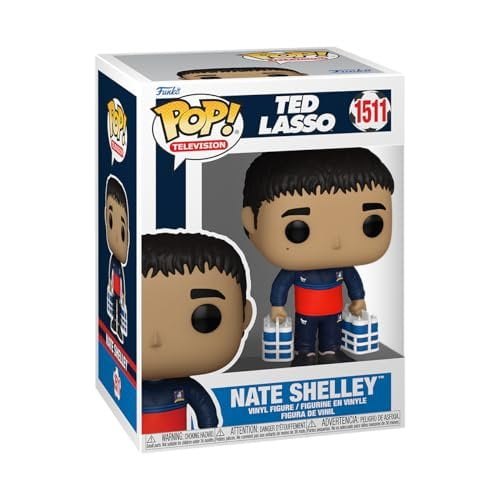 Funko, Funko Pop! TV: Ted Lasso, Nate Shelley with water, 3.85 in ...