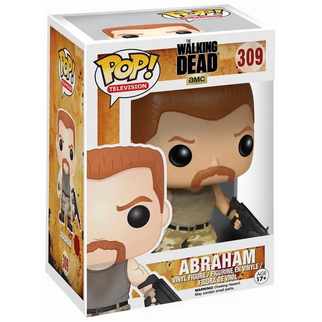 Funko Pop TV: Walking Dead Abraham Action Figure - Walmart Business ...