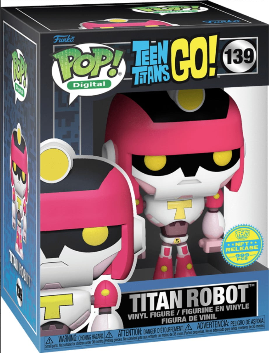 Funko Pop! Teen Titans Go! Titan Robot #139 - Walmart.com
