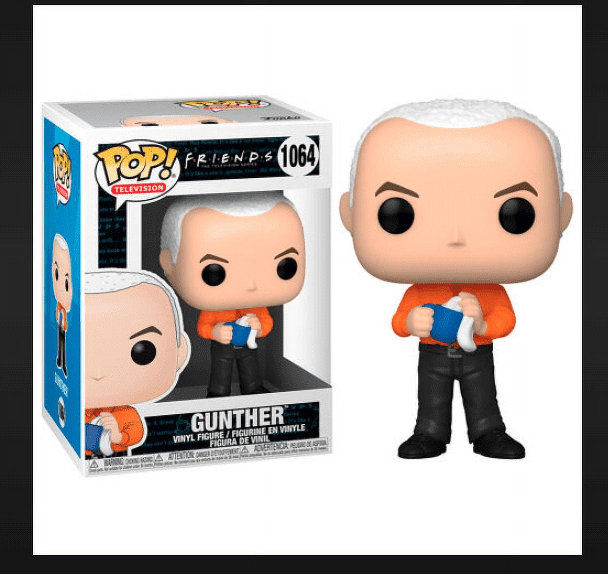 Funko Pop! Television "Friends" #1064 Gunther Common - Walmart.com