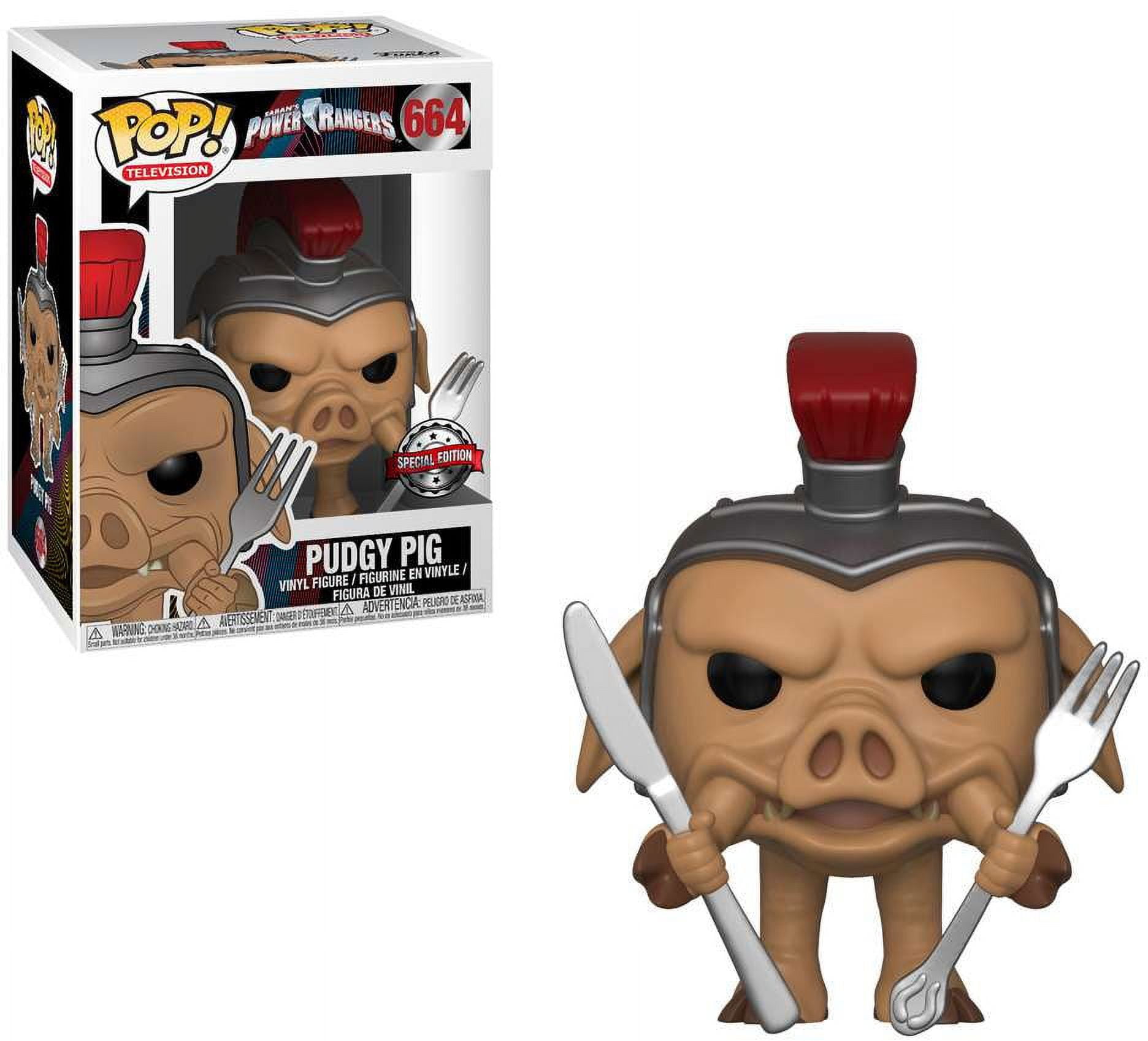 Power Rangers Funko POP! TV Pudgy Pig Vinyl Figure - Walmart.com