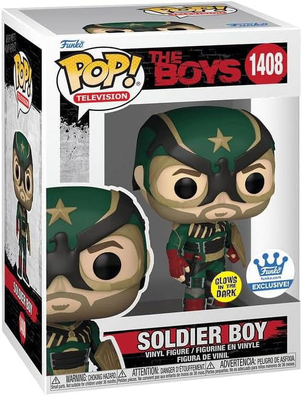 Funko Pop Television The Boys - Soldier Boy Glow in The Dark Exclusive ...