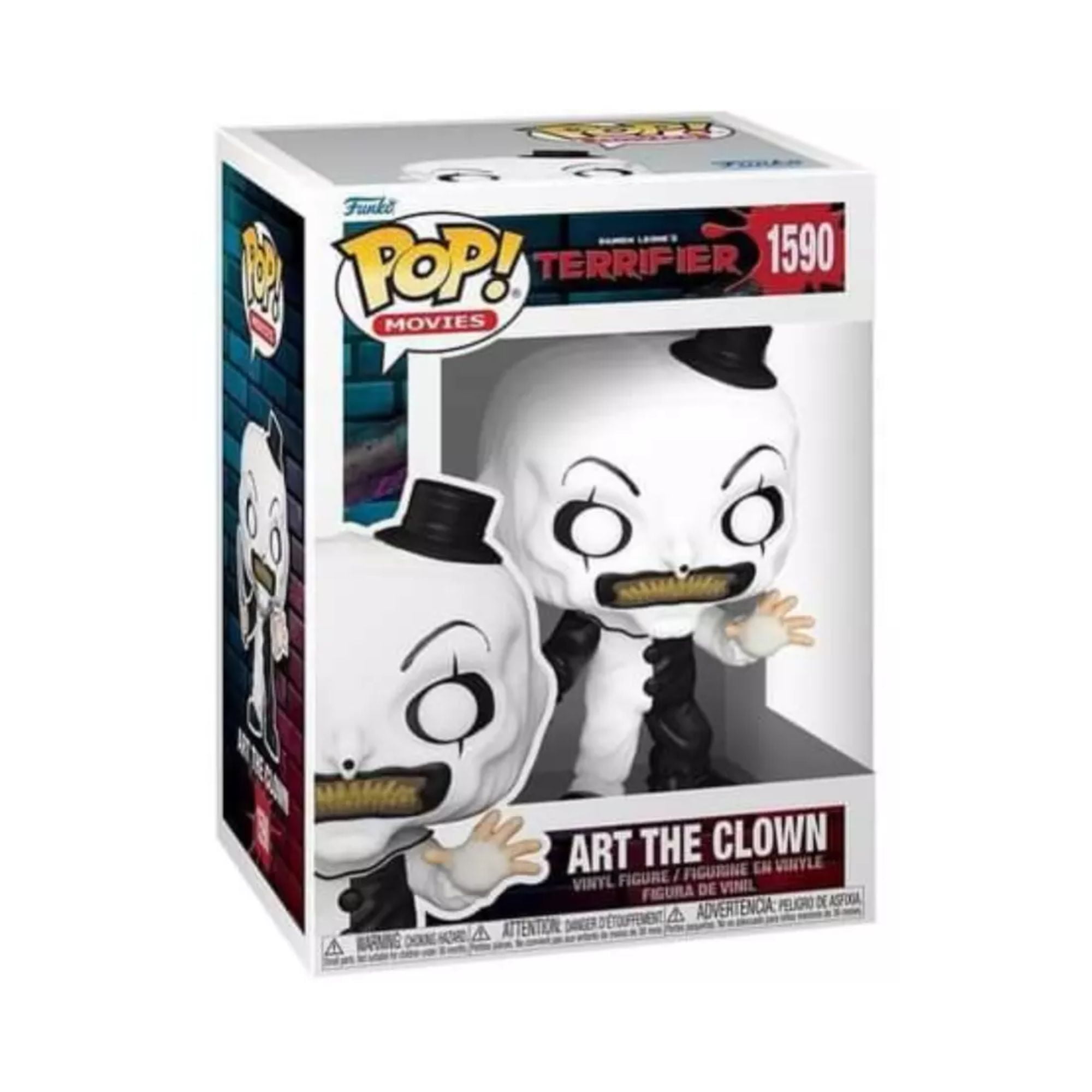 Funko Pop! Terrifier: Art The Clown with Knife #1590 - Collectible ...