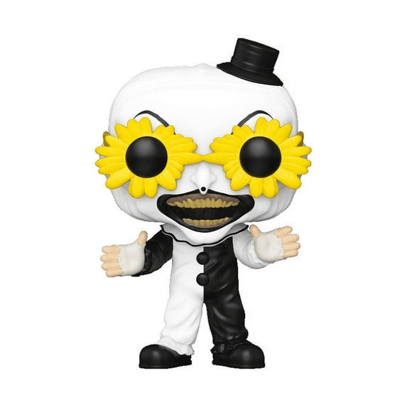 "Funko, Terrifier Art the Clown with Glasses Pop Figure, 4.2"" Vinyl ...