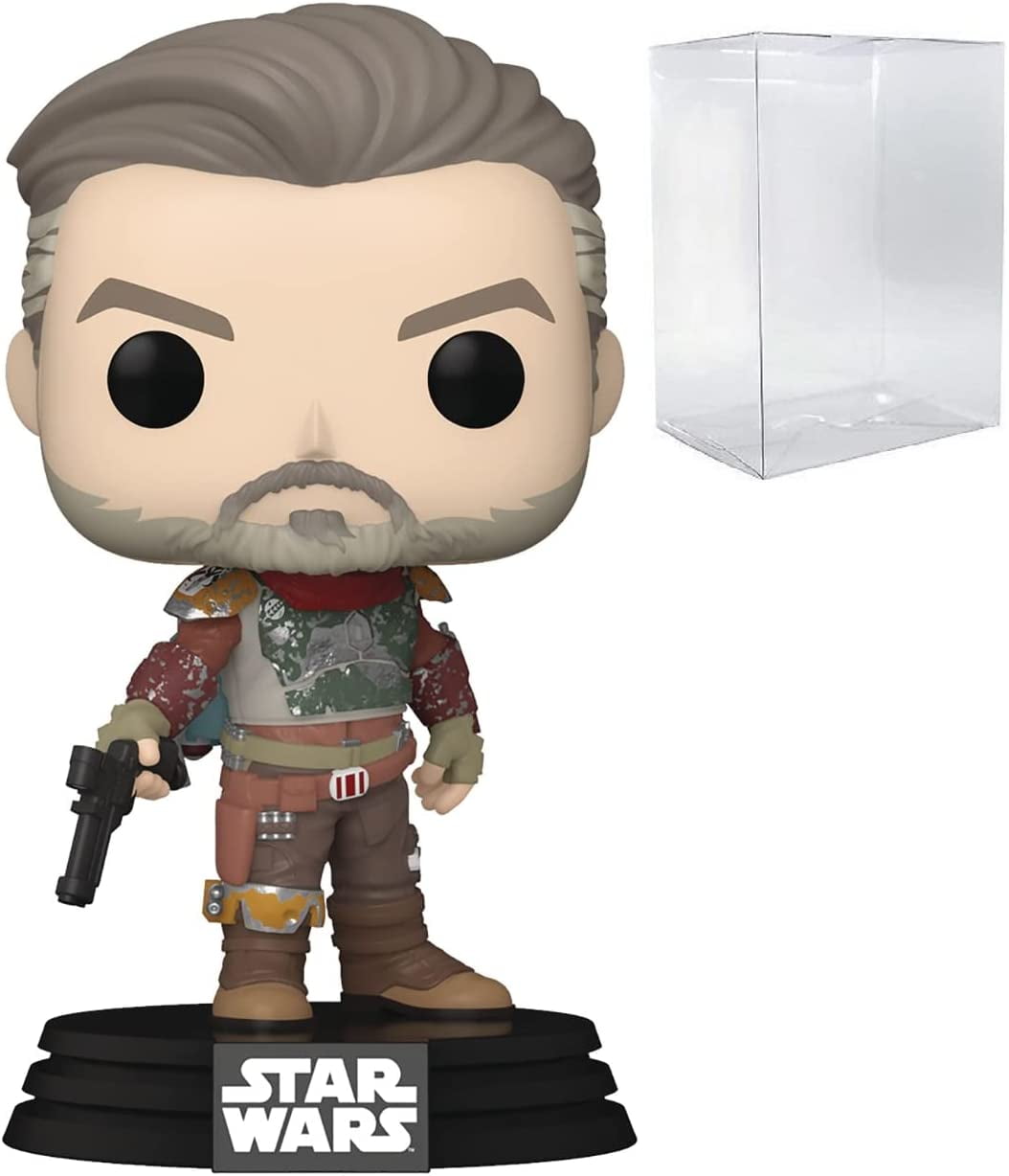 Funko Pop! The Mandalorian - The Marshal Cobb Vanth Bobble-Head Figure ...