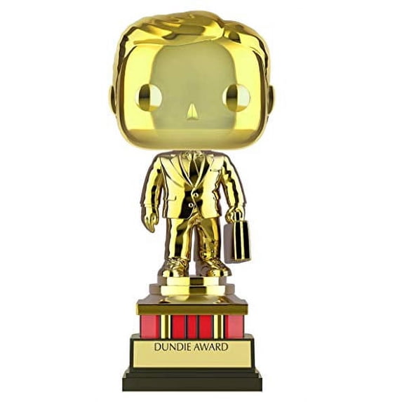 Funko Pop! Gold Chrome Dundie Award #1062 from The Office with ...