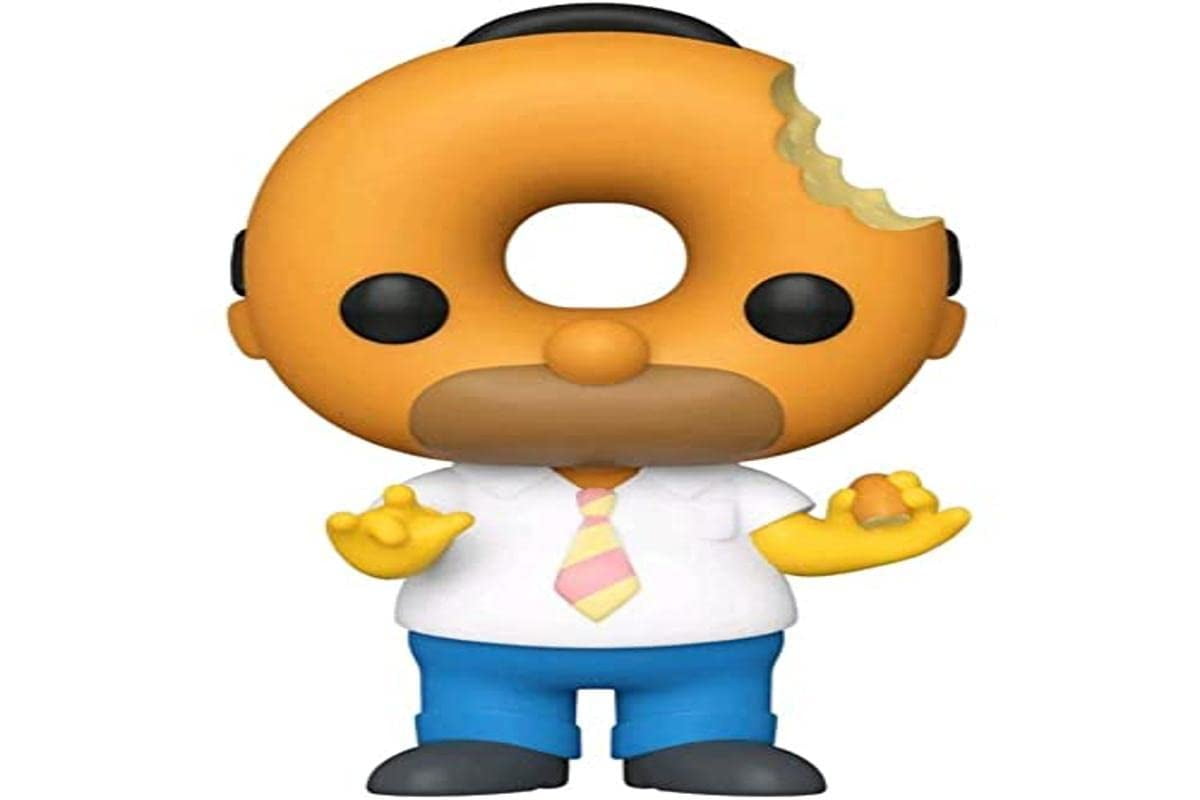 Donut Head Homer 1033 Stickered Vinyl Pop with Protector - Walmart.com