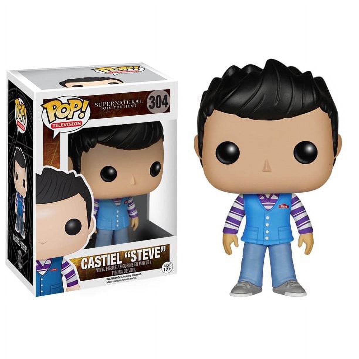 Funko Pop Tv Supernatural Castiel Steve #304 Action Figure - Walmart.com