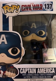 Funko Pop! Vinyl Figure Captain America Civil War Exclusive - Walmart.com