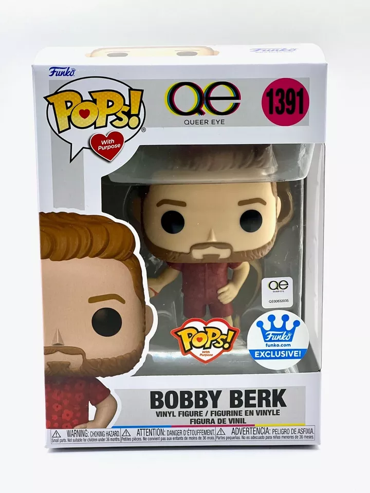 Funko Pop! Vinyl: Queer Eye - Bobby Berk - (Exclusive) #1391 Funko Web ...