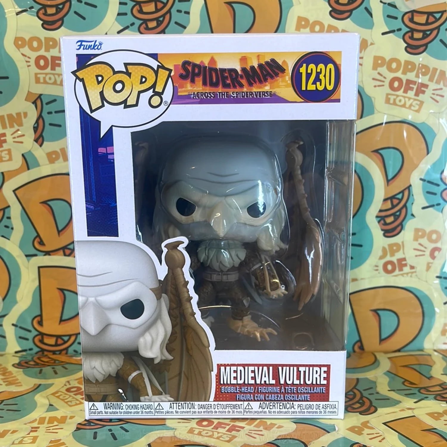 Funko Pop! Vinyl: Spider-Man: Across the Spider-Verse - Medieval ...