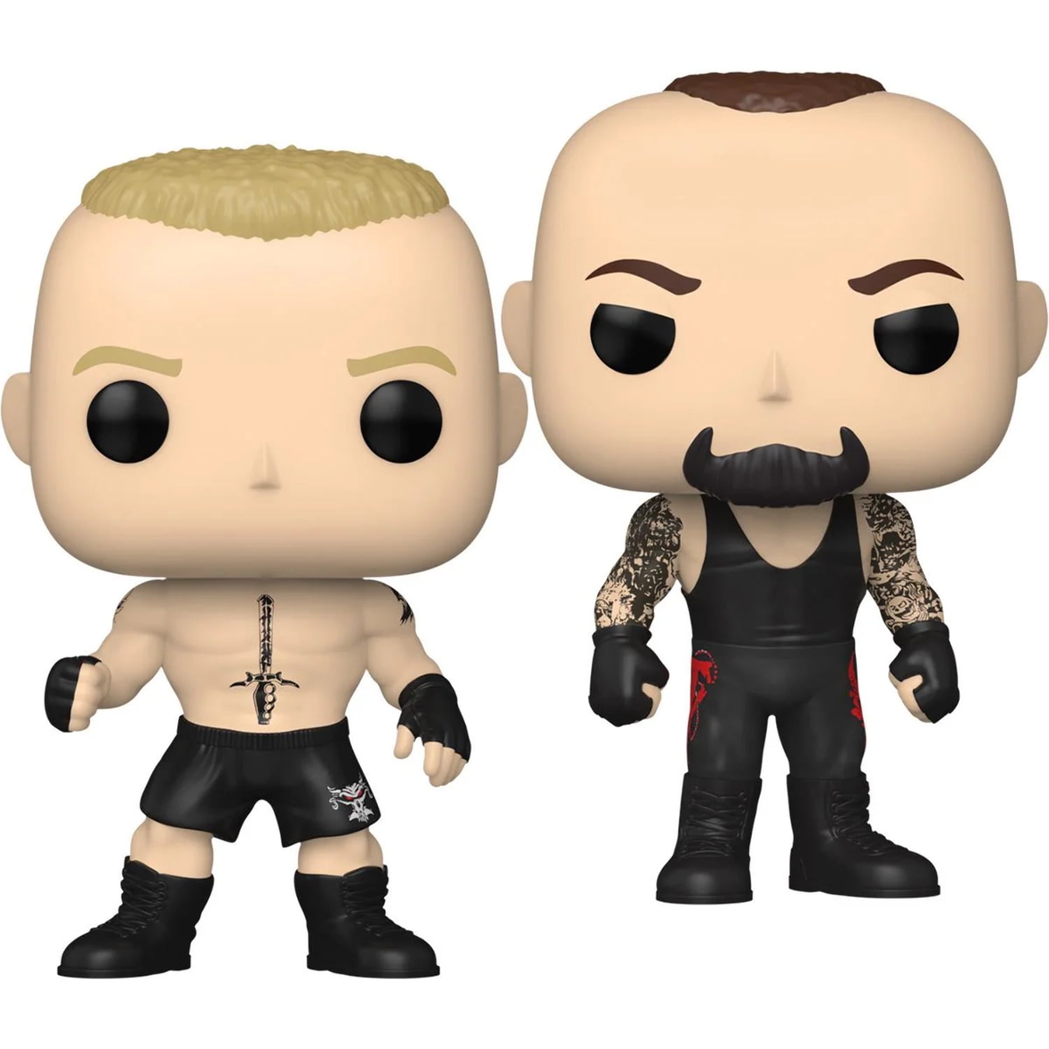 Funko Pop! WWE: Brock Lesnar and Undertaker 2-pack Vinyl Figures ...