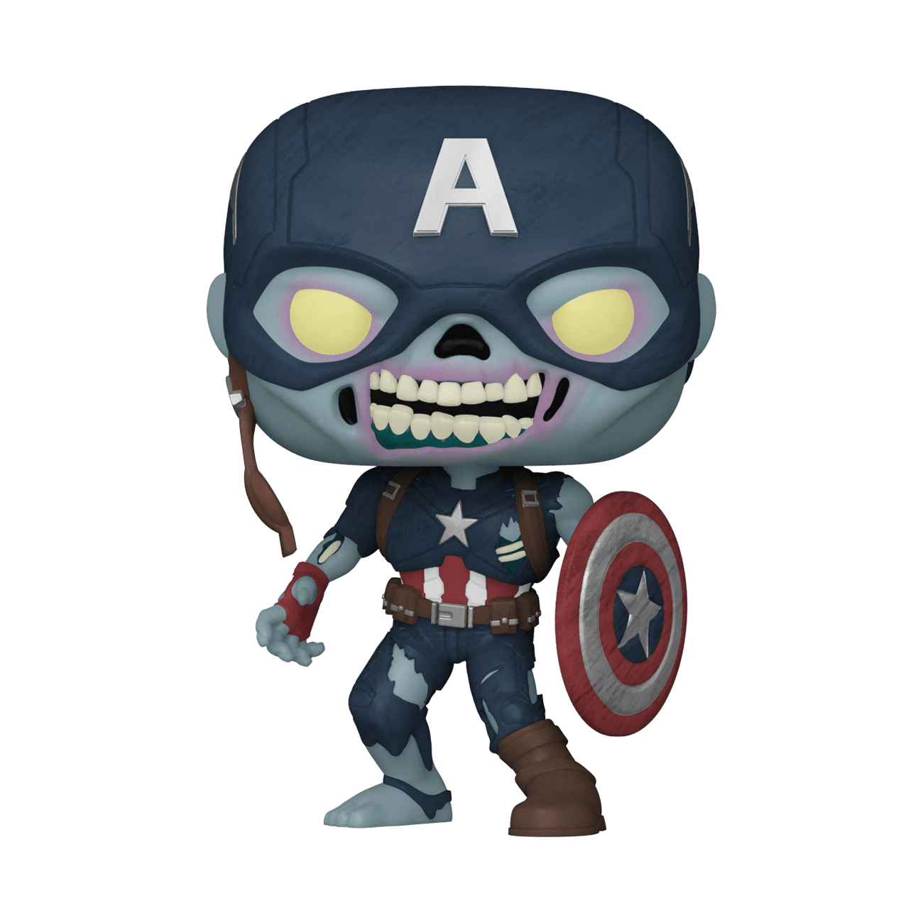 Funko Pop! What If...? - Zombie Captain America Vinyl Bobblehead ...