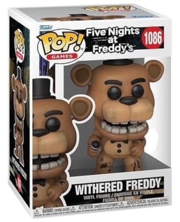 Funko Pop Withered Freddy 1086 Five Nights at Freddy's Vinyl Figure ...