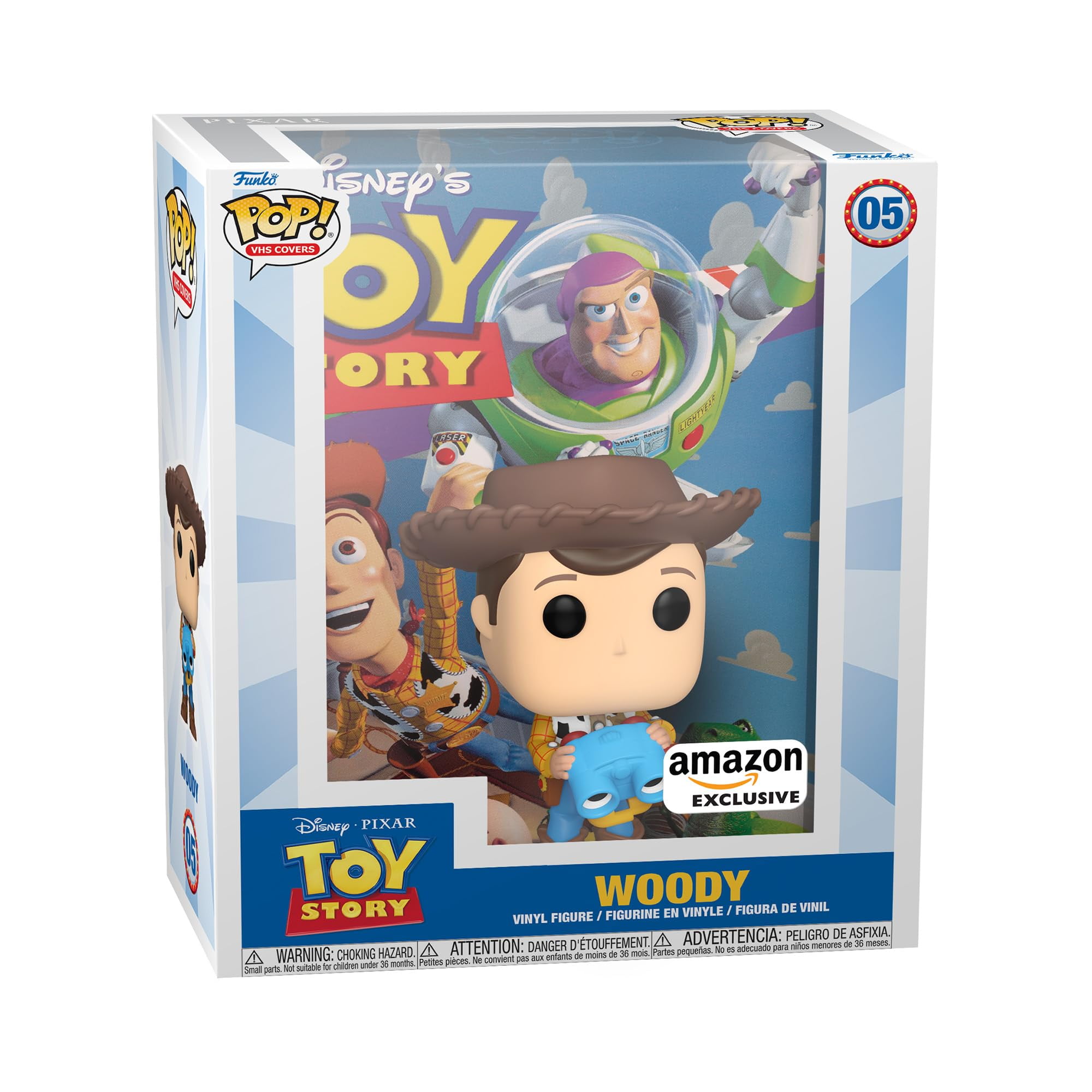 Disney Toy Story Funko Pop! Woody & Lenny Figures VHS Cover Sealed ...