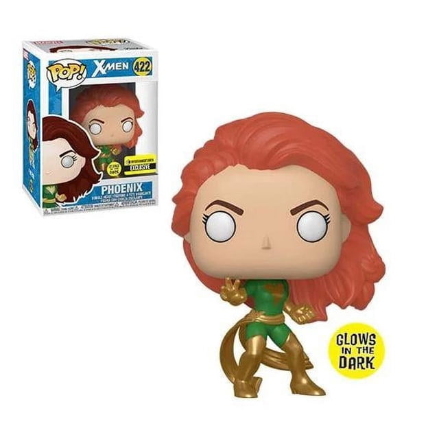 Funko Pop X-Men Phoenix Green Exclusive 422 VInyl Figure - Walmart ...