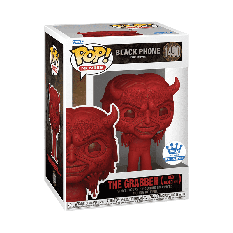 Funko Pop the Black Phone the Movie the Grabber 1490 Red Molding Funko ...