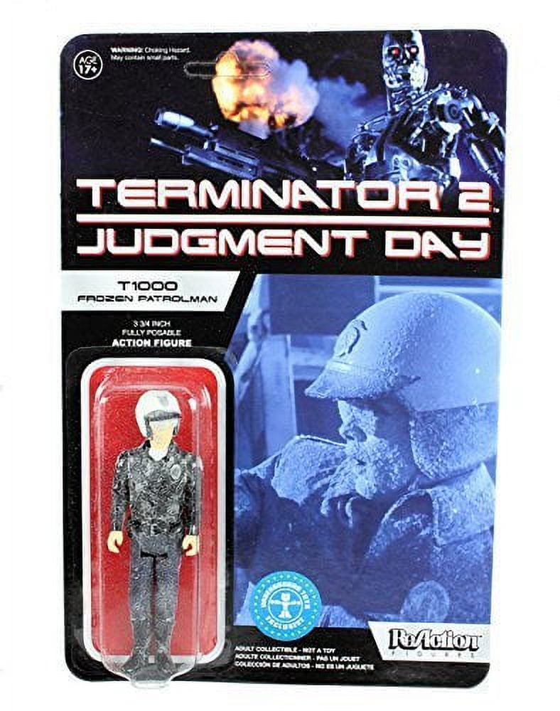 Funko ReAction Figure Terminator 2 Judgement Day T1000 Frozen Patrolman ...